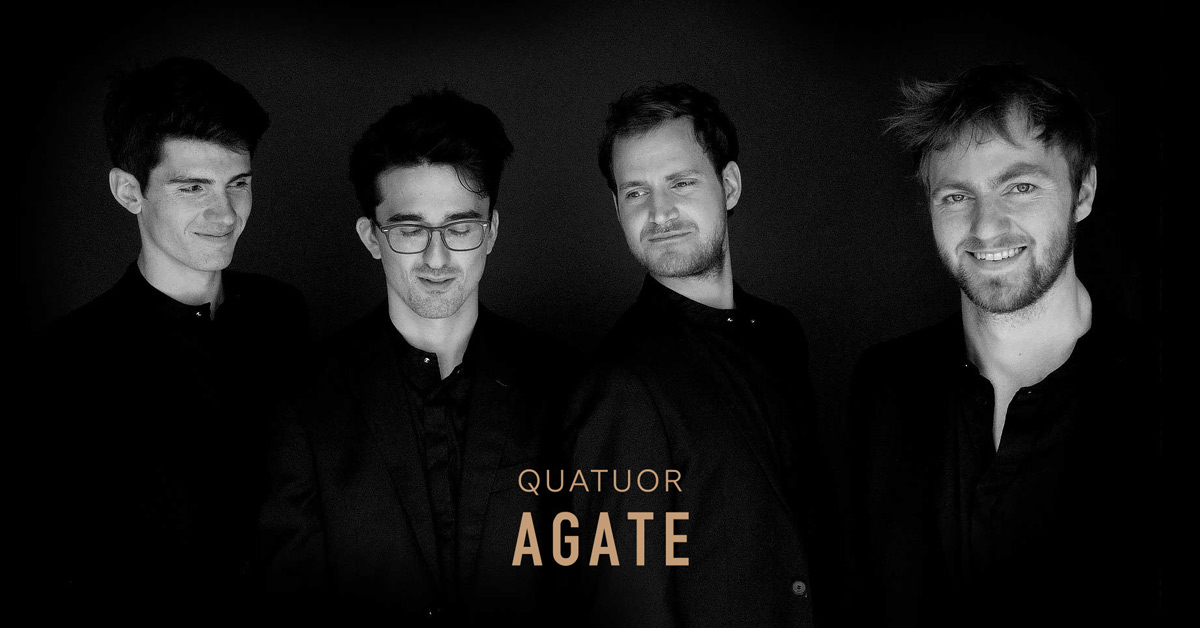 Quatuor Agate • Site officiel du Quatuor Agate, quatuor à cordes français